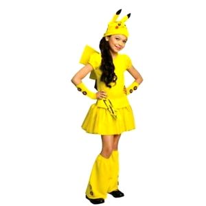 Costumes | Pokemon Girl Pikachu Costume Dress Medium New | Poshmark